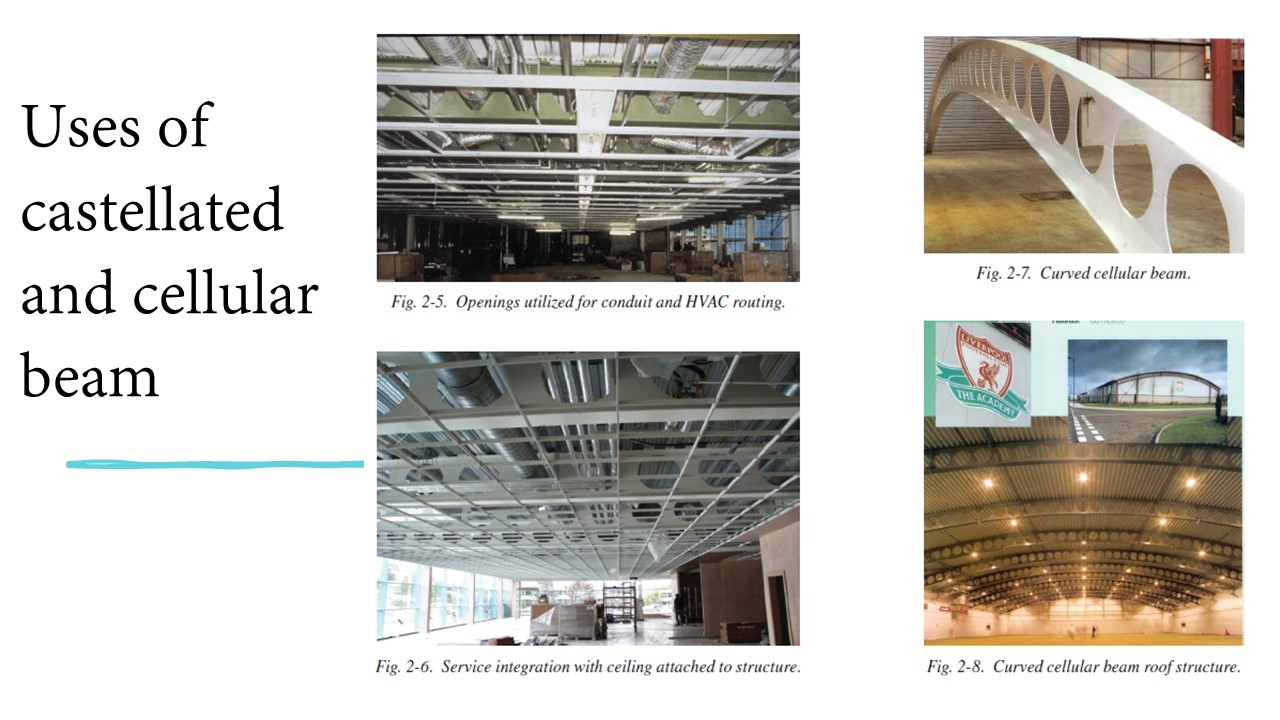 Castellated และ Cellular Beam - We Love Steel Construction
