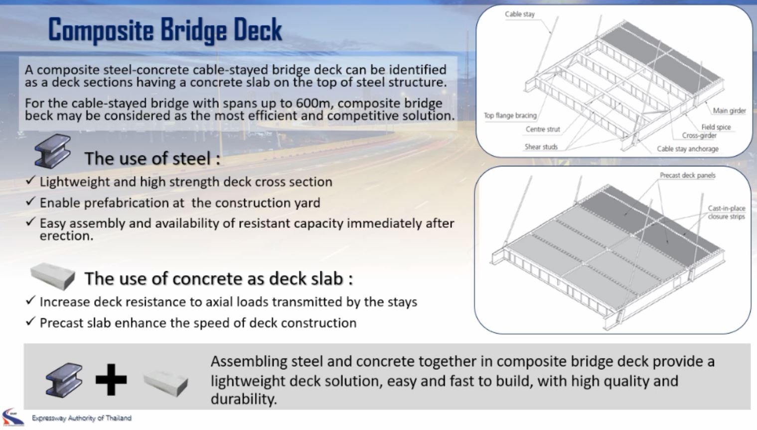 The parallel bridge to Rama 9 Bridge - We Love Steel Construction