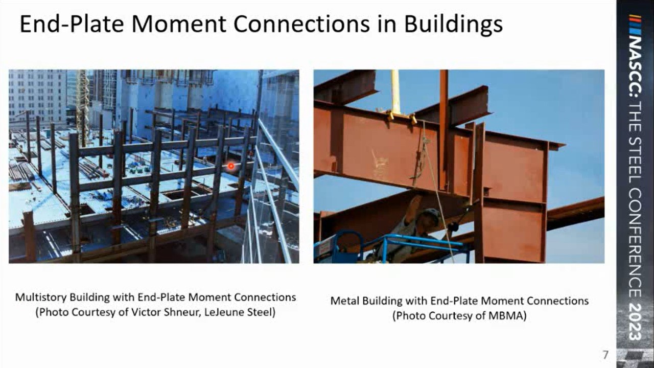 End-Plate Moment Connection per AISC Design Guide 39 - We Love Steel ...